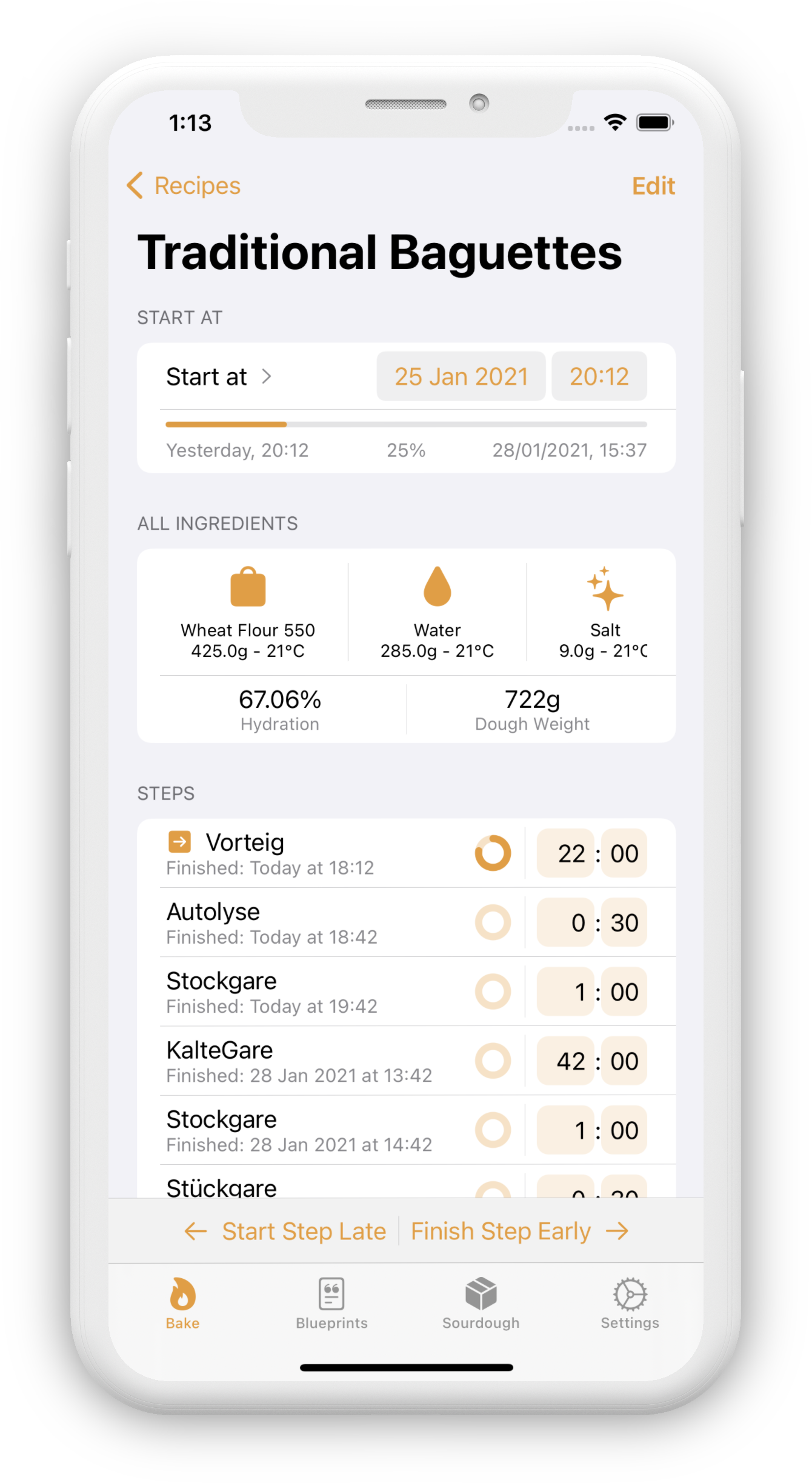 BreadMe – Bread Planning Made Easy